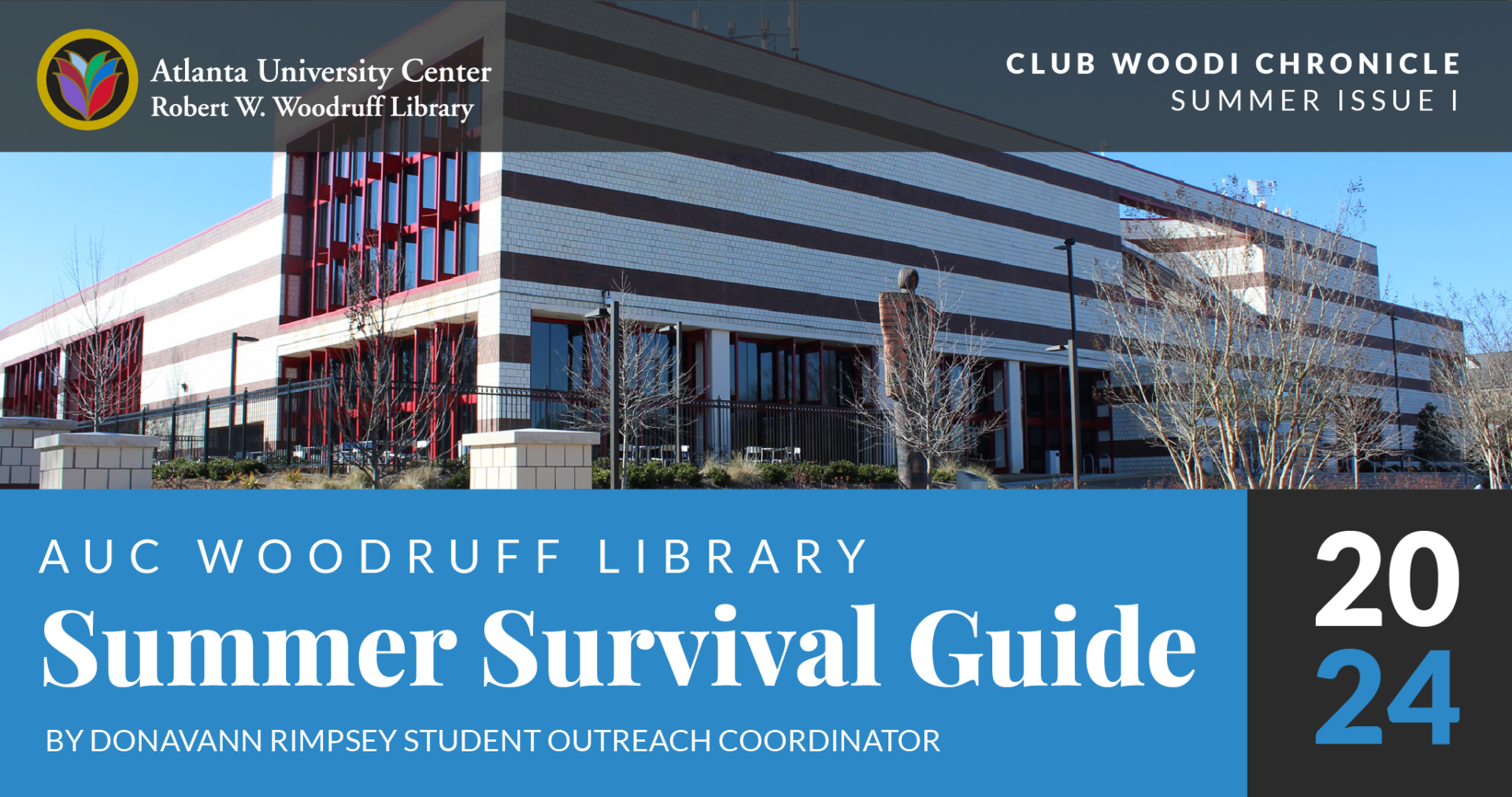 Library Publishes Student-Focused Newsletter: The Club Woodi Chronicle ...